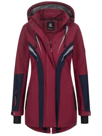 Rock Creek Softshelljacke Damen Softshellmantel Wanderjacke D-492