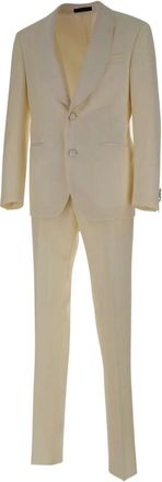Corneliani Homme, Costumes, Blanc, Taille: XL Code Suit