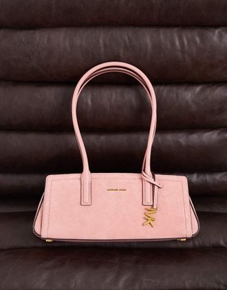 Michael Kors Laila - Petit sac port&eacute; &eacute;paule horizontal - Rose primev&egrave;re