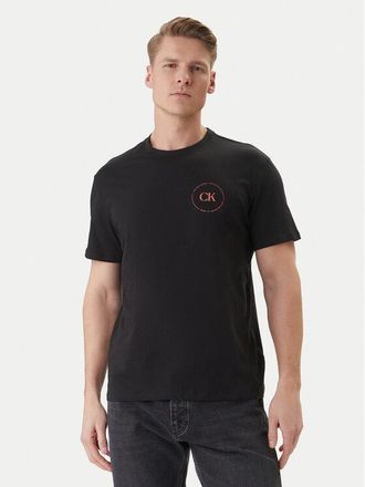 Calvin Klein Jeans T-Shirt LV04RF801G Schwarz Regular Fit
