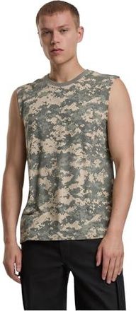 Brandit T-Shirt sans Manches, Plusieurs Couleurs, Tailles S à 7XL, Digital, L