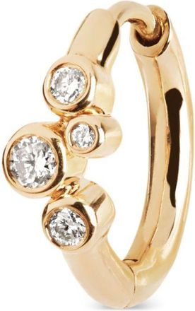 Maria Black 14kt Elena Gelbgoldcreole mit Diamanten