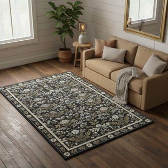 Floordirekt Tapis de salon Aristo Tapis &eacute;l&eacute;gant au motif floral classique 200 x 290 cm