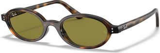 Ray-Ban Sonnenbrillen Polished Havana Fassung Glas Polarisiert 48-20