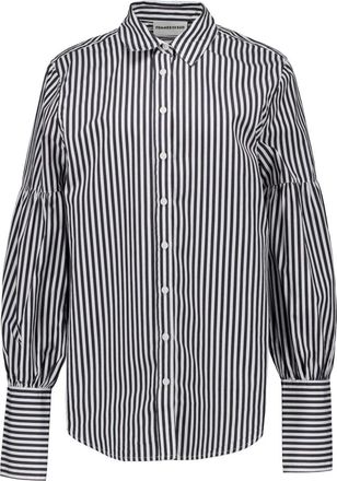 Femmes Du Sud Femme, Blouses et Chemises, Noir, Taille: 40 FR Chemisier noir Marceline Bs-0025