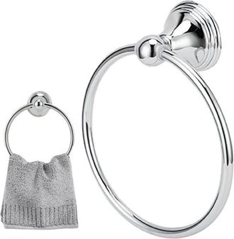 Generic Porte-Serviettes bross&eacute; en Acier Inoxydable, Porte-Serviettes Mural, mat&eacute;riel de Salle de Bain, Ensemble de Porte-Serviettes de Salle de Bain (893 Chr