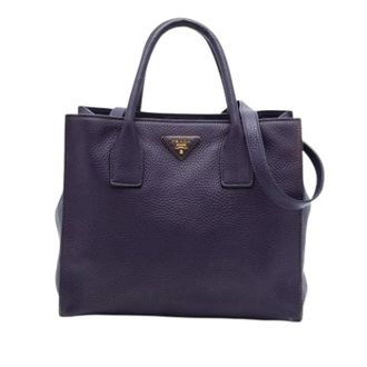 Prada Pre-owned Vintage Satchel - Femme - Pre-owned - Violet - Taille: ONE Size