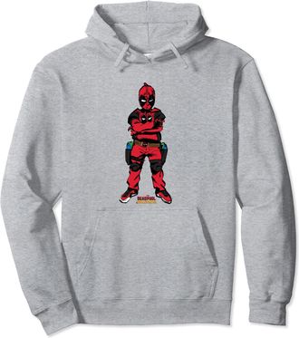 MARVEL Deadpool & Wolverine Kidpool Full Body Shot Pullover Hoodie