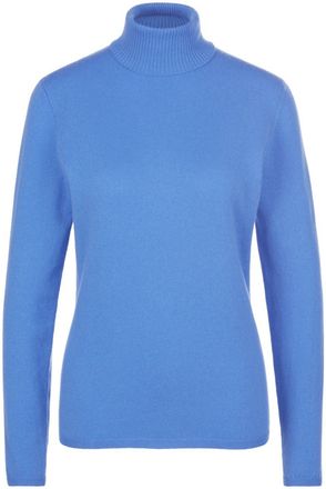 Peter Hahn Rollkragen-Pullover aus Schurwolle und Kaschmir Peter Hahn blau