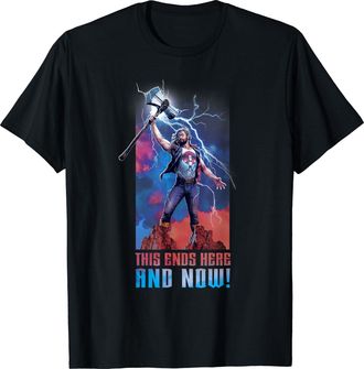MARVEL Thor: Love and Thunder This Ends Here And Now! T-Shirt