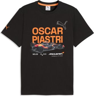 Puma McLAREN RACING Driver Piastri T-Shirt Herren, Accessoires, Schwarz, XXL