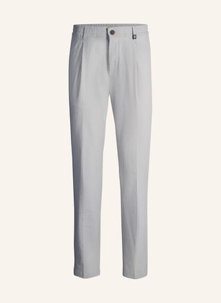 Strellson Bundfaltenhose grau