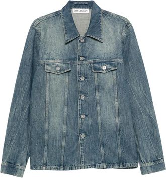 Our Legacy Shackle Jacket - Homme - Vestes - Bleu - Taille: L