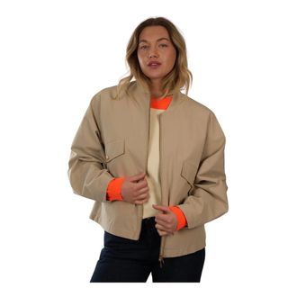Mabrun Damen, Jacken, Beige, LGr&ouml;&szlig;e