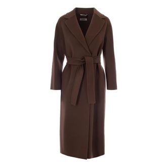 Max Mara Esturia Coat - - Coats - Damen - Braun - XS