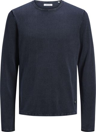 Jack & Jones Herren Jjeleo Knit Crew Neck Noos Pullover, Navy Blazer, XL EU