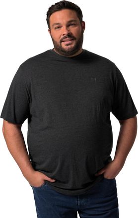 Men Plus Herren gro&szlig;e Gr&ouml;&szlig;en &Uuml;bergr&ouml;&szlig;en Menswear L-8XL Men+ T-Shirt, Basic, Halbarm, Rundhals, bis 8 XL schwarz 5XL 836276100-5XL