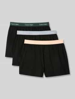 Calvin Klein Underwear Regular Fit Boxershorts aus Baumwoll-Mix im 3er-Pack