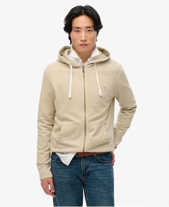 Superdry Sweat &agrave; capuche zipp&eacute; Classic Essential