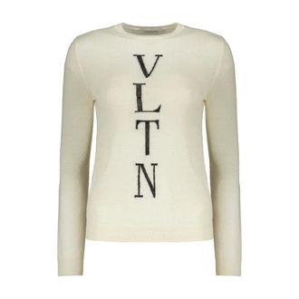 Valentino Damen, Strickwaren, Beige, SGr&ouml;&szlig;e