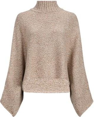 Margaux Lonnberg Pull ample en laine et cachemire m&eacute;lang&eacute;s
