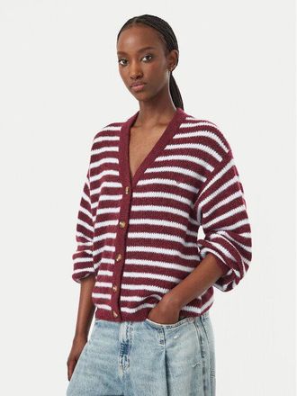 Roxy Strickjacke Deep As The Ocean EBJSW00157 Dunkelrot Regular Fit