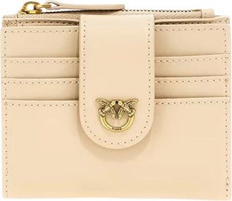 Pinko Pinko, Femme, Accessoires, Beige, Taille: ONE Size Multi Purpose Wallet