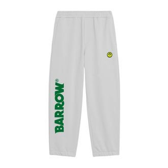 Barrow Barrow, Homme, Pantalons, Blanc, Taille: XL Iconic Pantalons de surv&ecirc;tement