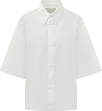 STUDIO NICHOLSON Homme, Chemises, Blanc, Taille: S Sanko Shirt