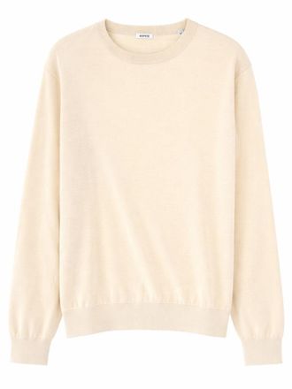 Aspesi Cotton-Silk-Linen Blend Sweater - Ivory