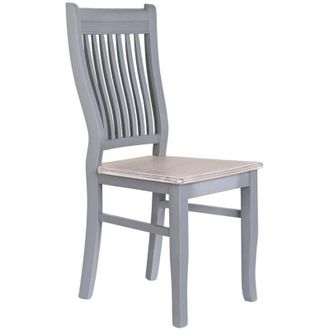 DKD Home Decor DKD Home Decor Chaise Salle &agrave; Manger Gris Naturel 78 cm