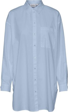 Vero Moda Vero Moda Womens VMVICTORY LS Long Oversize Shirt VMA Bluse, Skyway, XS