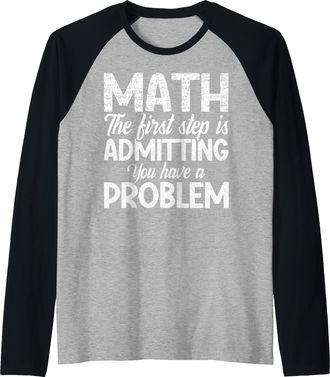 MathWare Lustiger erster Mathe-Schritt, zuzugeben, DASS Sie einen Problemlehrer haben Raglan