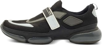 Prada baskets Cloudbust à fermeture scratch - Noir