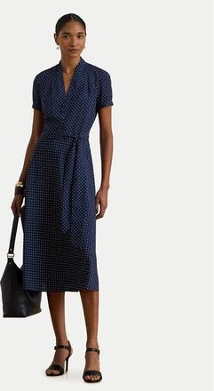 Lauren Ralph Lauren Hemdkleid 200P11525001 Dunkelblau Regular Fit
