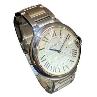 Cartier Montre Ballon Bleu doccasion en acier inoxydable - Femme - Pre-owned - Blanc - Taille: ONE Size