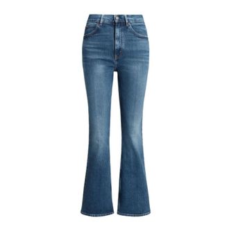 Polo Ralph Lauren Crop Flare Jeans - - Jeans - Damen - Blau - W31