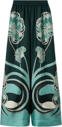 La DoubleJ Femme, Pantalons, Vert, Taille: 38 FR Pantalon Palazzo