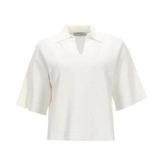 Max Mara Reine Poloshirt - - Tops - Damen - Wei&szlig; - M