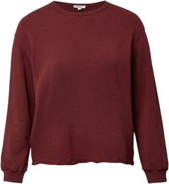 s.Oliver Sweatshirt Sweatshirt Sweatshirt im Relaxed Fit mit Rollsaum