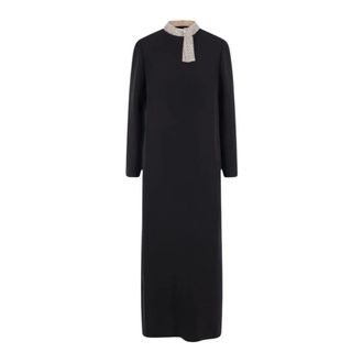 Valentino Garavani Besticktes Midikleid - - Dresses - Damen - Schwarzk - L