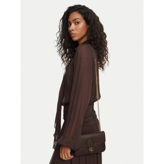 Lauren Ralph Lauren Handtasche LAUREN RALPH LAUREN 432977374012 Dunkelbraun