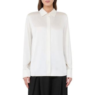 Max Mara Xero Shirt - Femme - Blouses et Chemises - Blanc - Taille: 38 FR