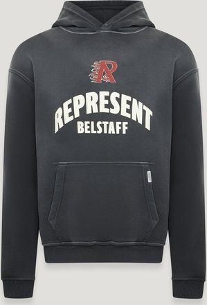 Belstaff Belstaff Sweat À Capuche Flame Phoenix X Represent pour homme Jersey de coton Gris ombre Taille 2XL