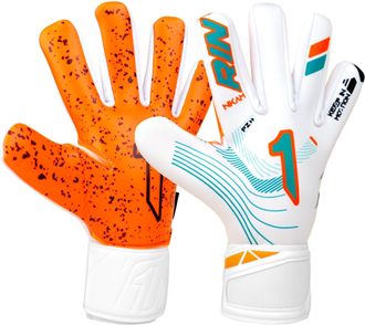 Rinat Nkam W/G AS Torwarthandschuh f&uuml;r Erwachsene, Unisex, Wei&szlig;, Gr&uuml;n, Gr&ouml;&szlig;e 8