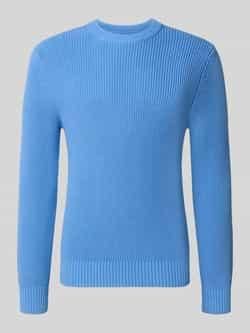 Mc Neal Regular Fit Strickpullover aus reiner Baumwolle