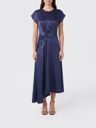 Victoria Beckham Kleid Damen Farbe Blau