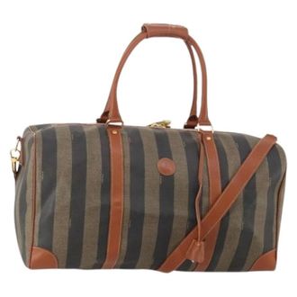 Fendi Pre-owned Vintage Boston Bag - Femme - Pre-owned - Brun - Taille: ONE Size