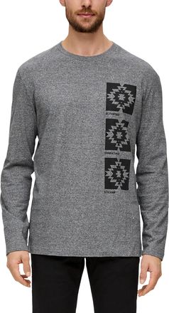 s.Oliver Langarmshirt mit Frontprint