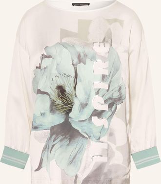 Betty Barclay Blusenshirt Aus Satin Mit 3/4-Arm Und Glitzergarn gruen
